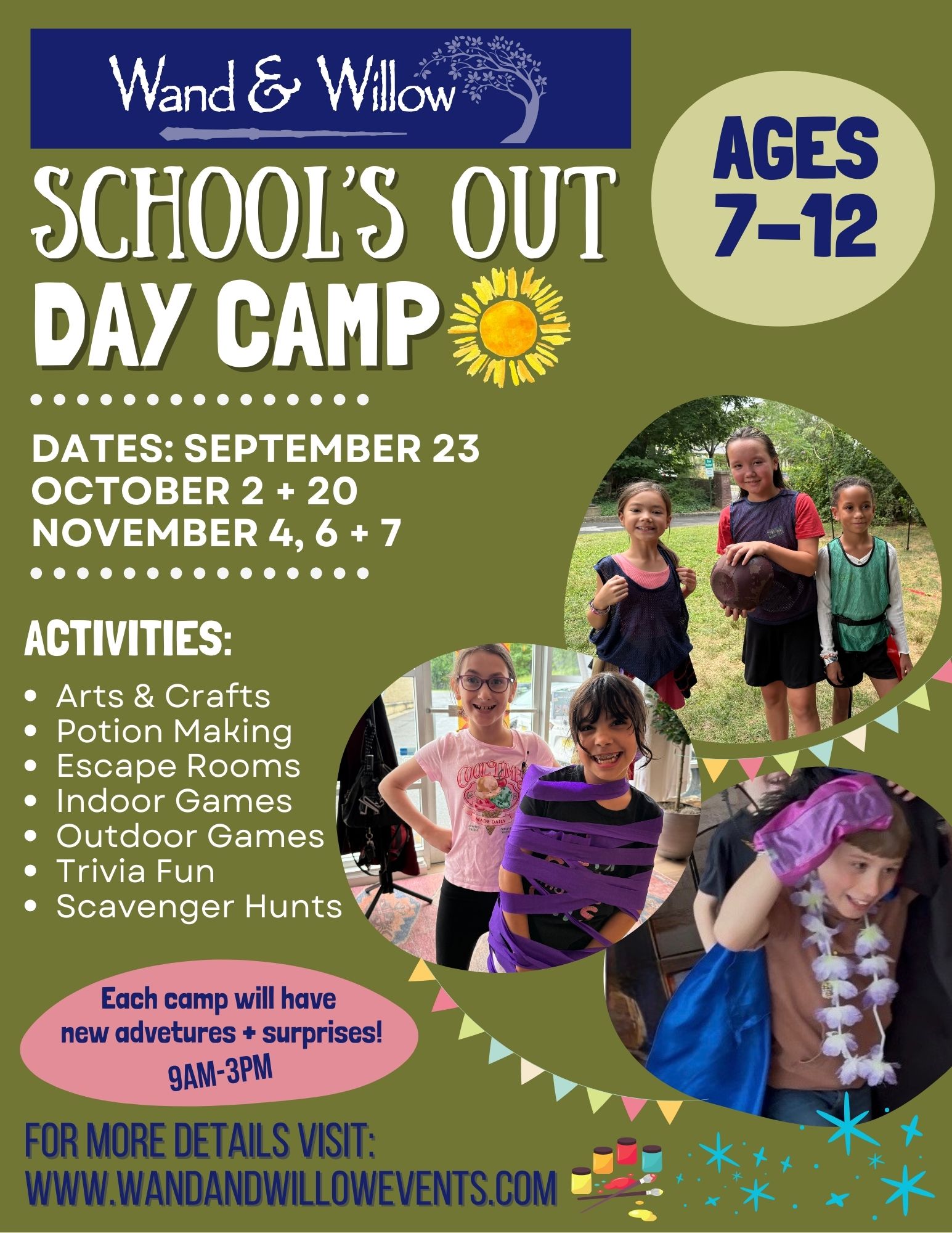 Camps - Wand & Willow Events